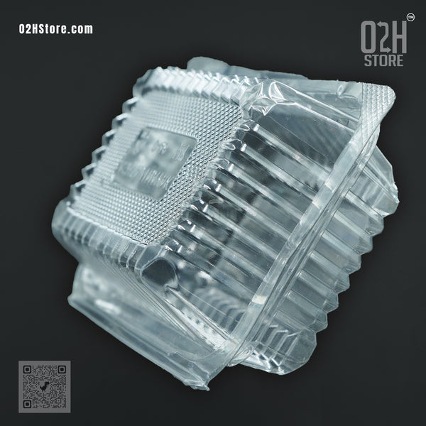 Mini Cake transperant hindge Box (10 cm Length) – O2H Store