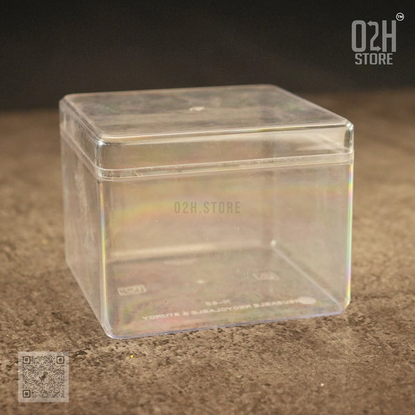 Transparent 250ml Dessert Box with Lid – O2H Store